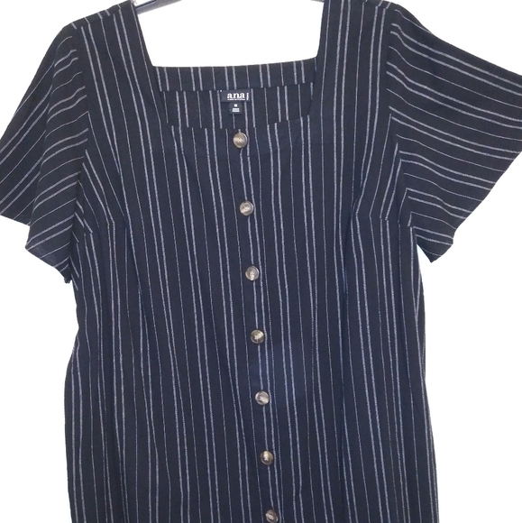 a.n.a | Tops | Nwt Ana Plus Size Black Top | Poshmark